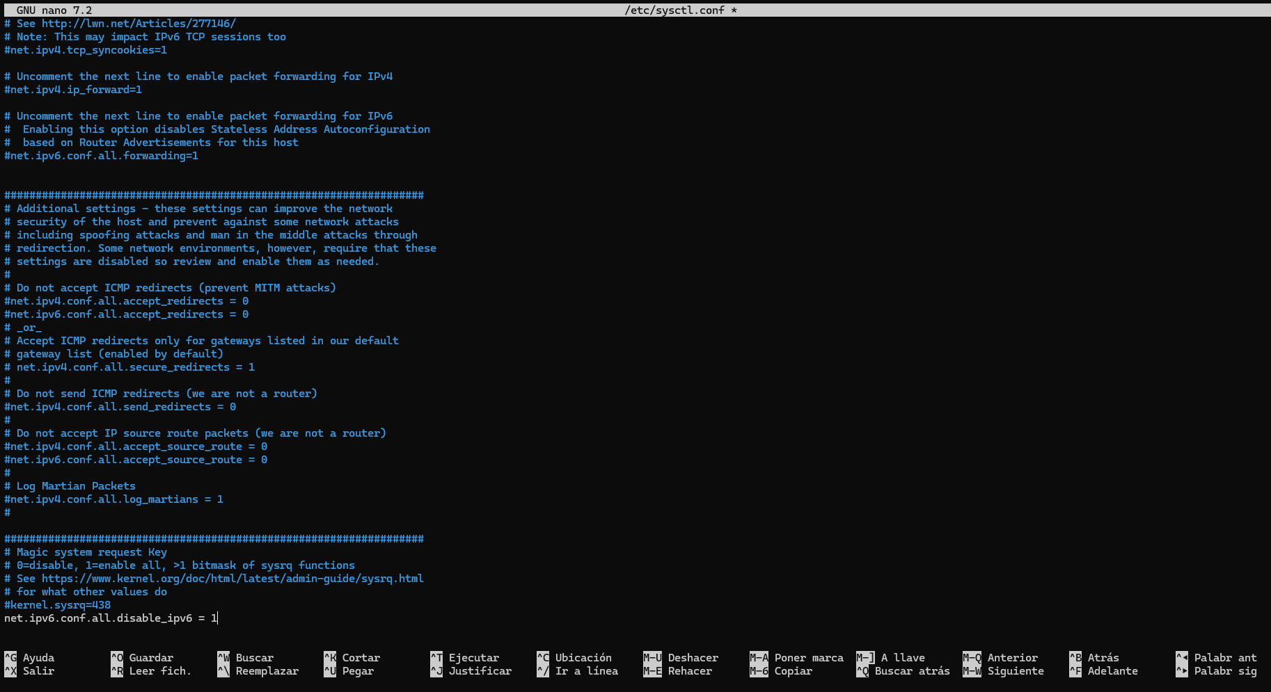 Deshabilitar ipv6 en Debian - Aprendiendo a Virtualizar